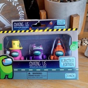 Toys | Among Us Mini Action Figures 3 Pack | Poshmark